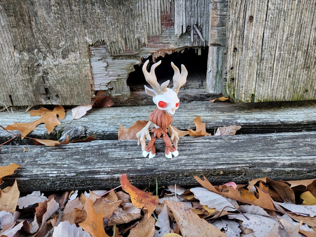Wendigo Articulated Toy by Twisty Prints - Etsy