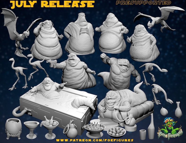 Gangster Slugs & Creatures by Foe Figures Miniatures - Etsy