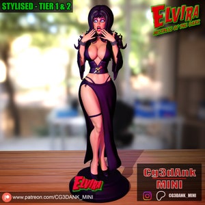Dark Mistress by Cg3dank_mini Pin up Miniatures - Etsy