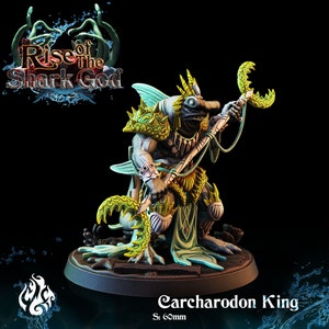 Carcharodon King From "rise of the Shark God" by Crippled God Foundry ...