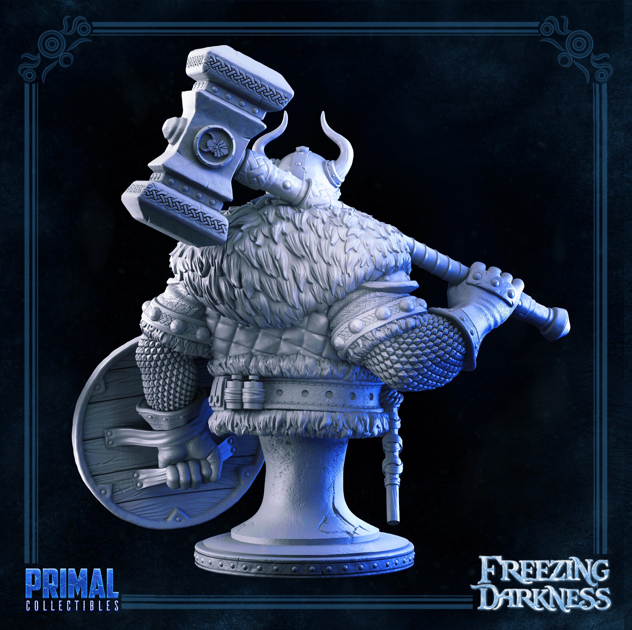 Dwarf Argis Ironberg by Primal Collectibles Miniatures - Etsy