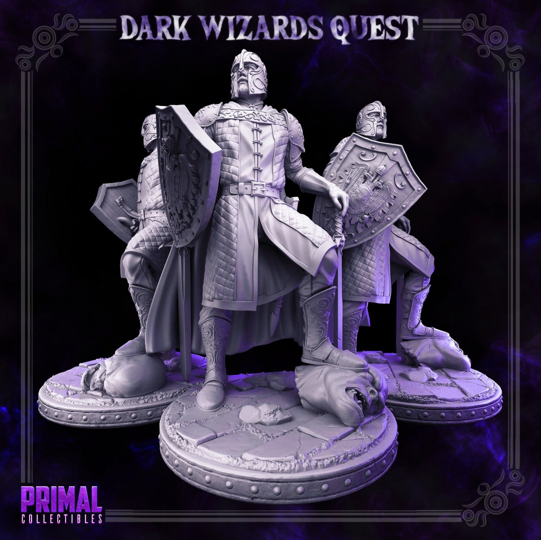 Demetrius Knight From Dark Wizard Quest by Primal Collectibles ...