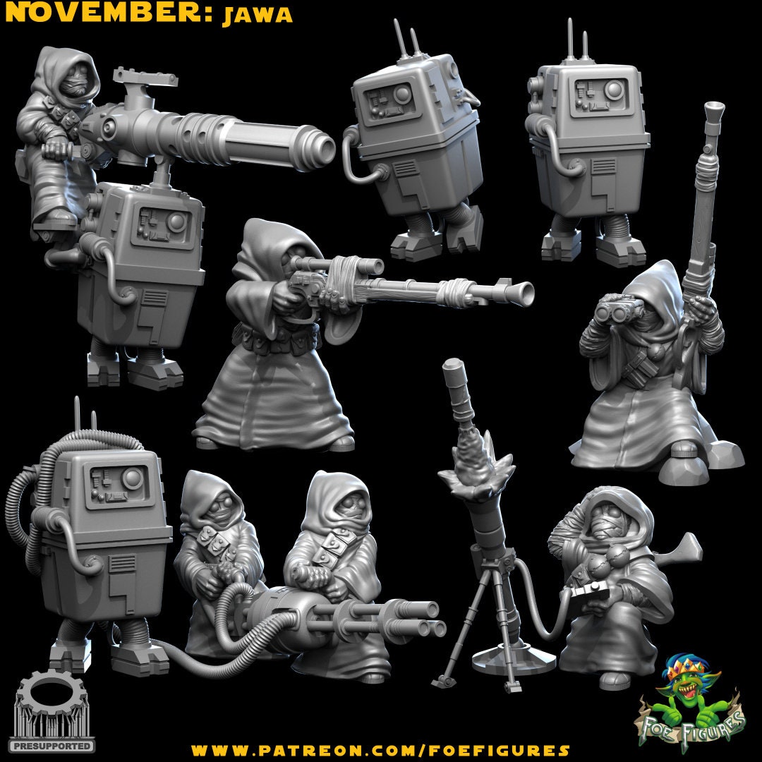 Javas and Robots by Foe Figures Miniatures - Etsy