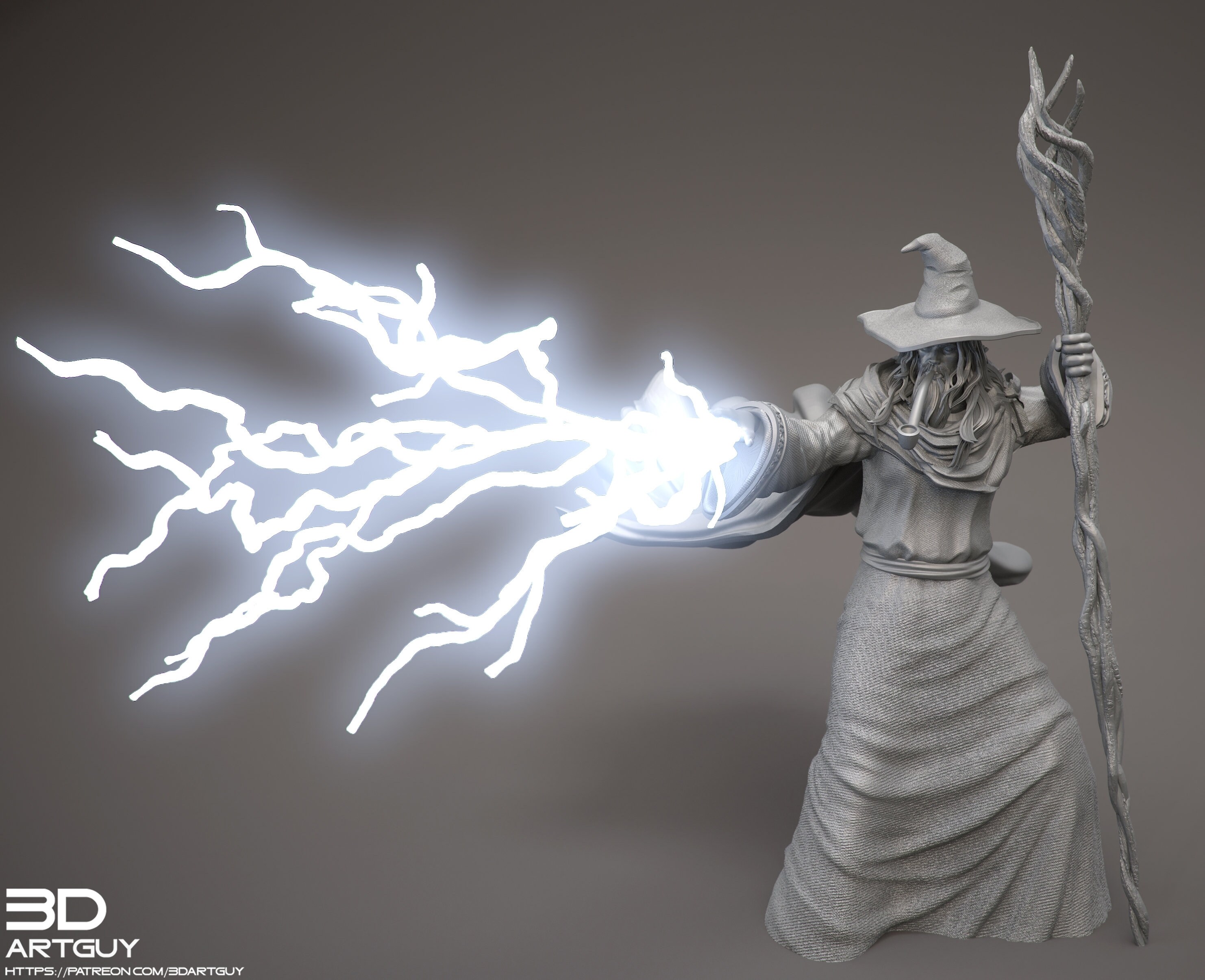 Wizard by 3dartguy Miniatures - Etsy