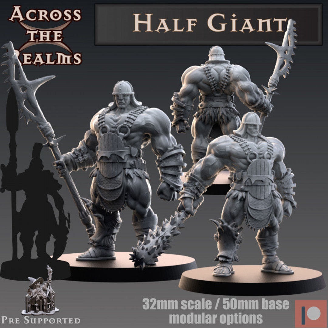 Half Giant From Dunes of the Dark Star by Across the Realms Miniatures ...