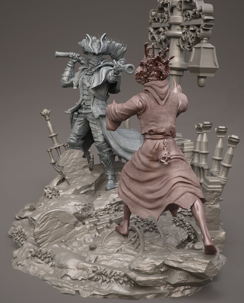 Gothic Hunter by 3dartguy Miniatures - Etsy