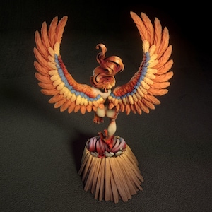 Harpy Statue Model Kit by Torrida Minis Miniatures - Etsy