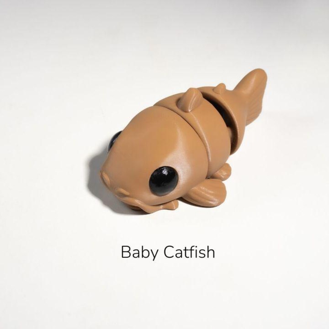 Baby Catfish 3D Printed Fidget Toy by Zou3d - Etsy