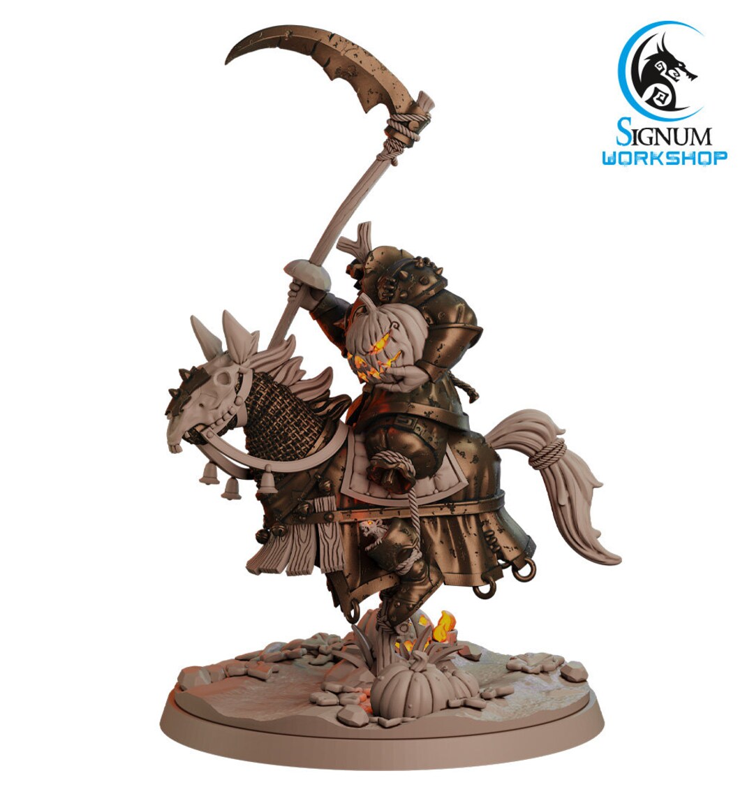 Headless Scarecrow Knight From "last Harvest Parade" by Signum Workshop ...