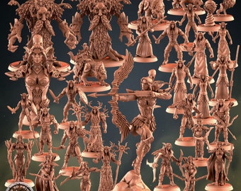 Highland Elf Eagle Rider Elves From the Highlands Flesh - Etsy