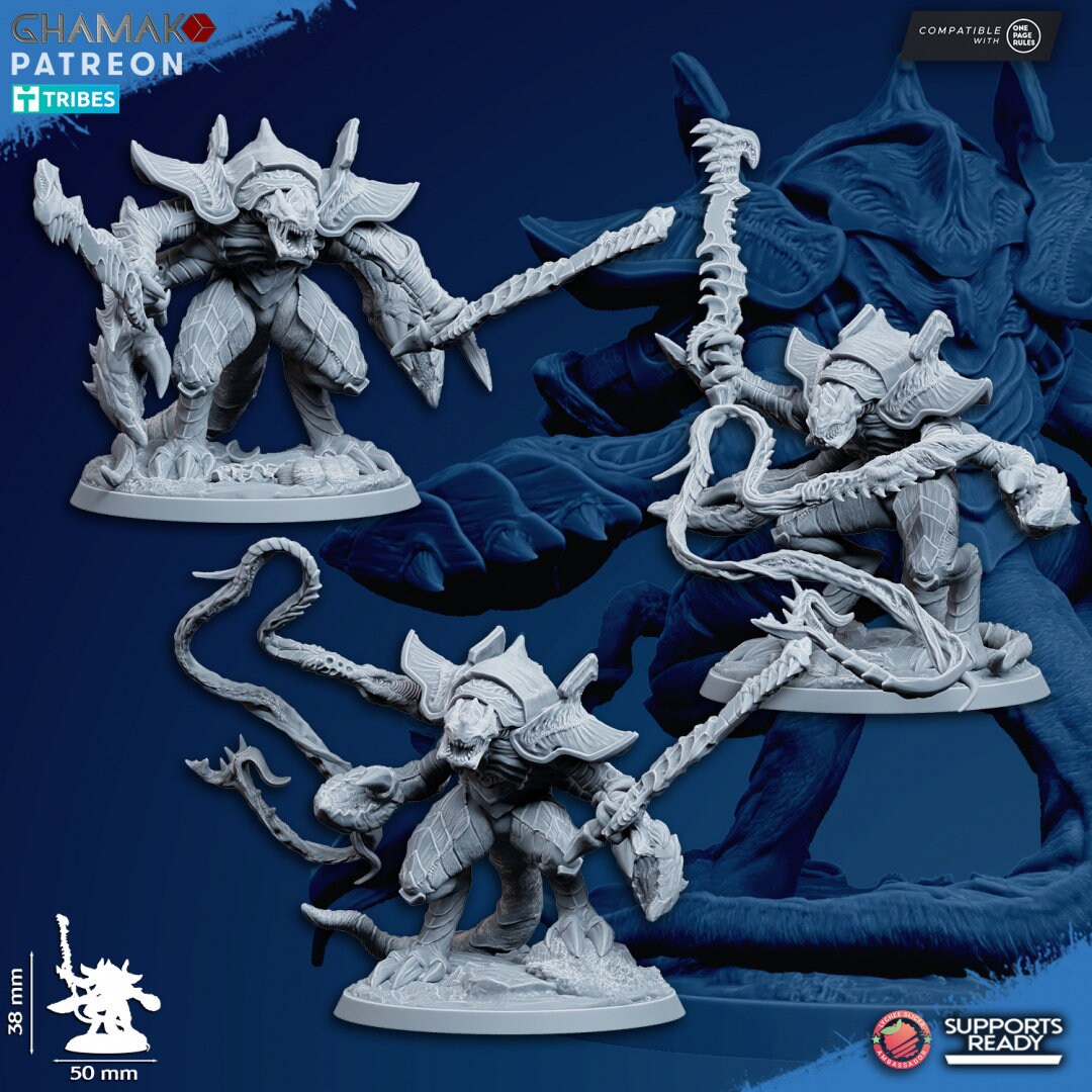 Swarm Guards (melee) by Ghamak Miniatures - Etsy