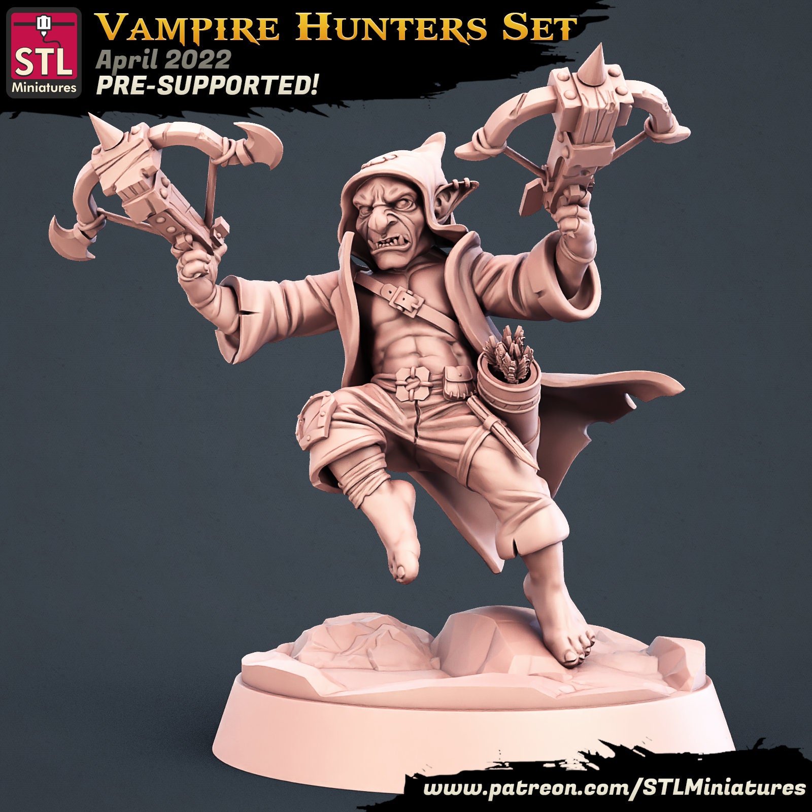 Vampire Hunters Set by STL Miniatures - Etsy