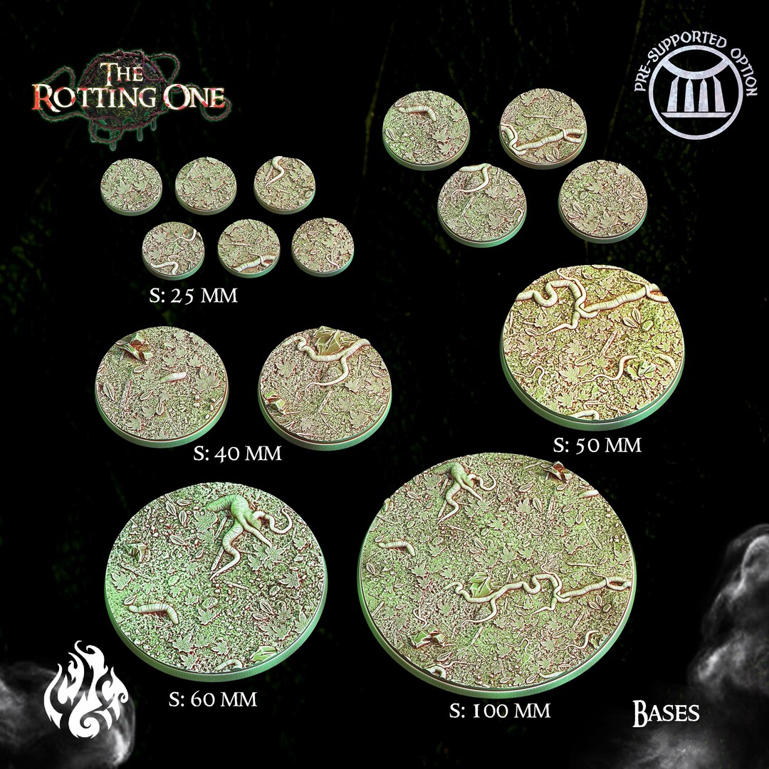 Rotting Forest Bases by Crippled God Foundry - Etsy