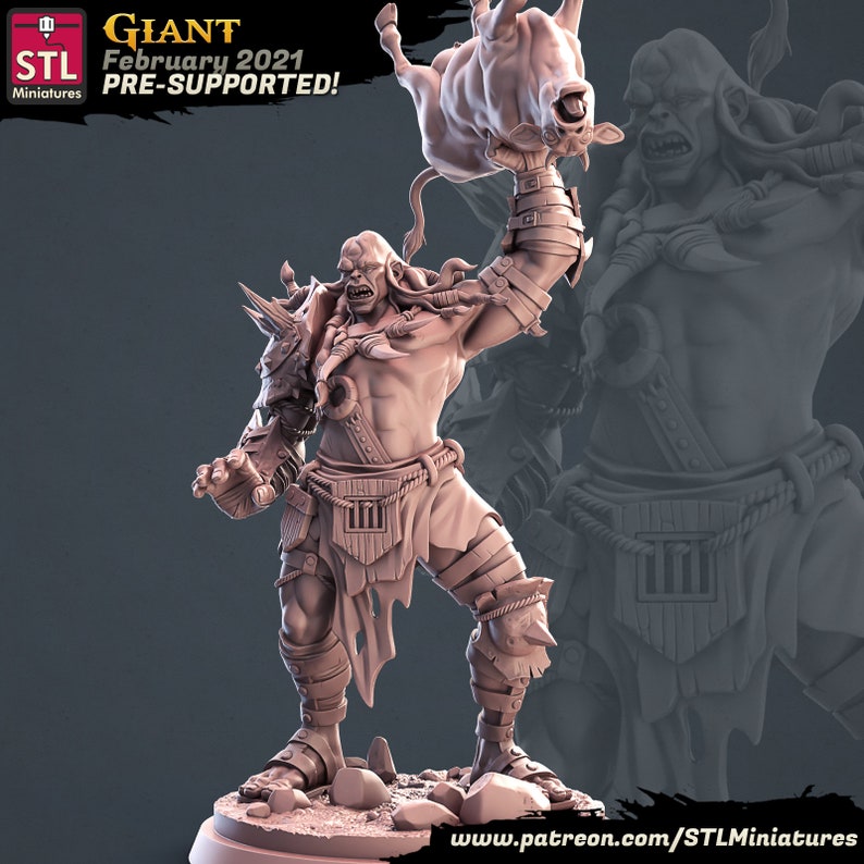 Giant Set by STL Miniatures - Etsy