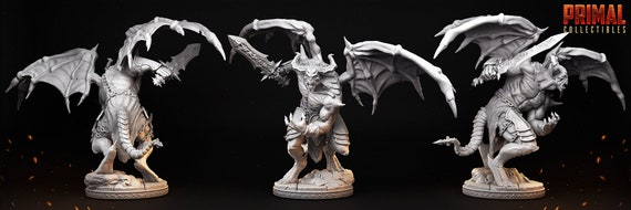 Gargoyle by Primal Collectibles Miniatures Heroquest Warhammer | Etsy
