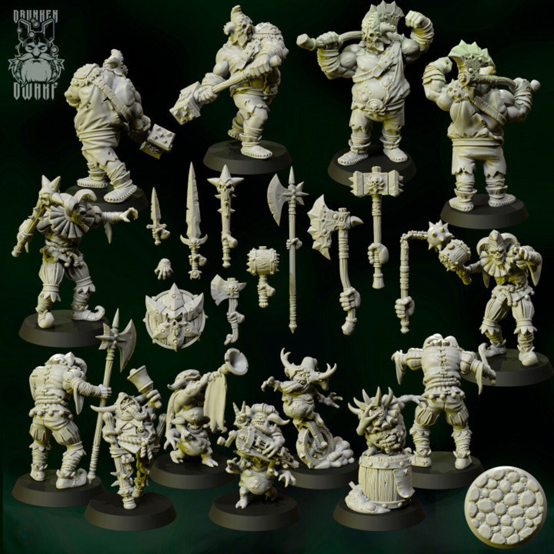Infected Circus by Drunken Dwarf Miniatures - Etsy
