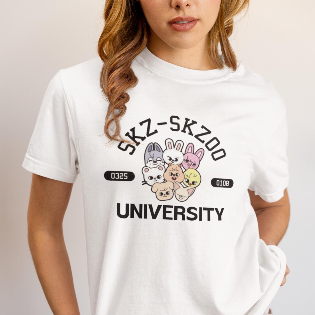 Skzoo Stray Kids Kpop Shirt Stray Kids Logo Shirt SKZ Geschenk für Sie ...
