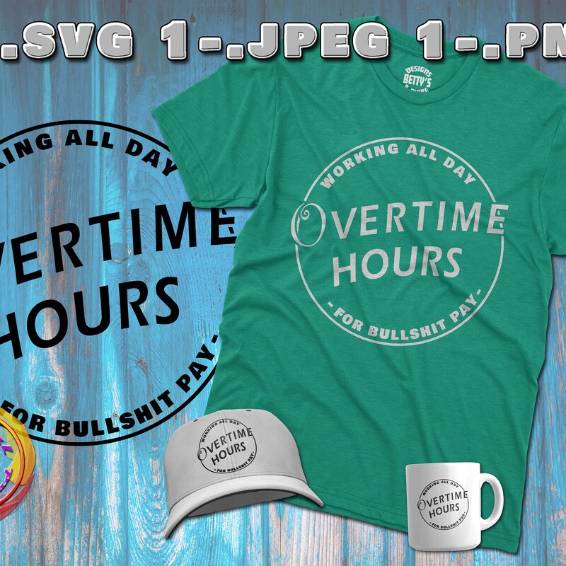 Overtime Hours for Svg - Etsy