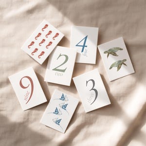 Montessori Number Flashcards 1-10 PDF | Counting Cards for Toddlers ...