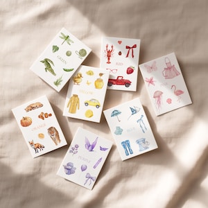 Color Flashcards Kids – Learning Colors PDF, Printable Montessori ...