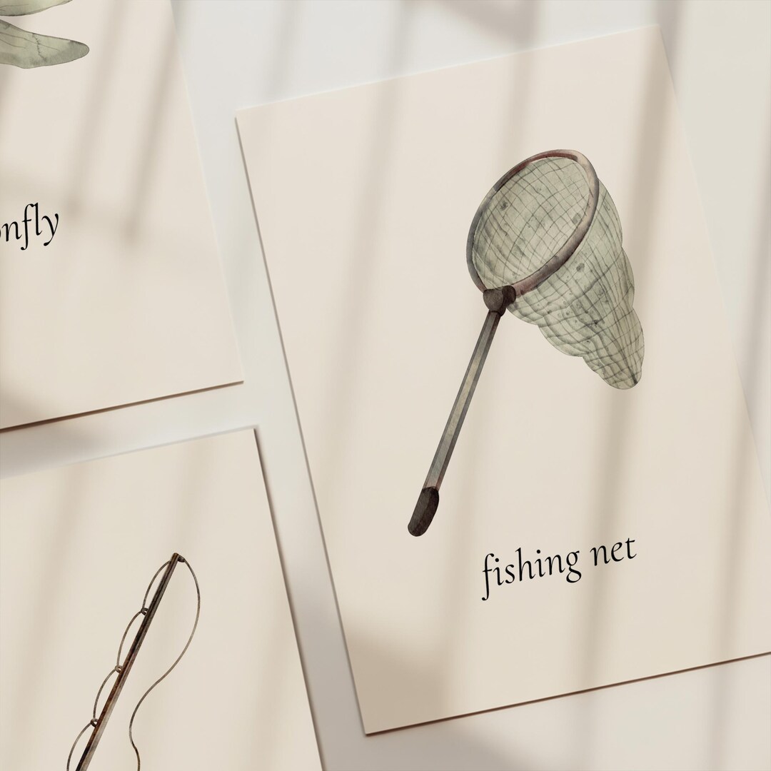 Fishing Flashcards for Kids – Printable Nature Learning Cards ...