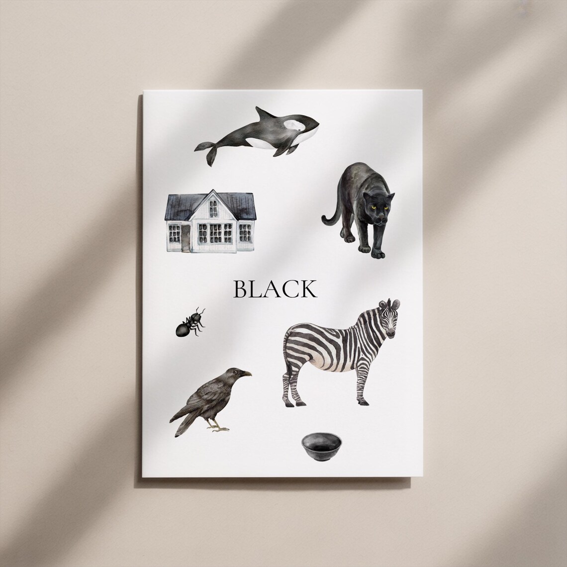 Color Flashcards Kids – Learning Colors PDF, Printable Montessori ...