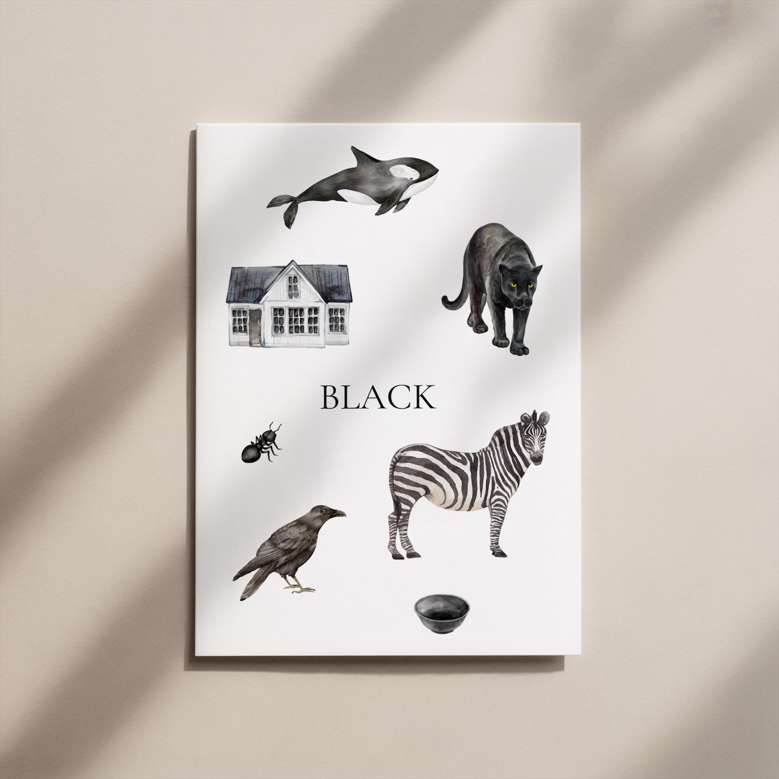 Color Flashcards Kids – Learning Colors PDF, Printable Montessori ...