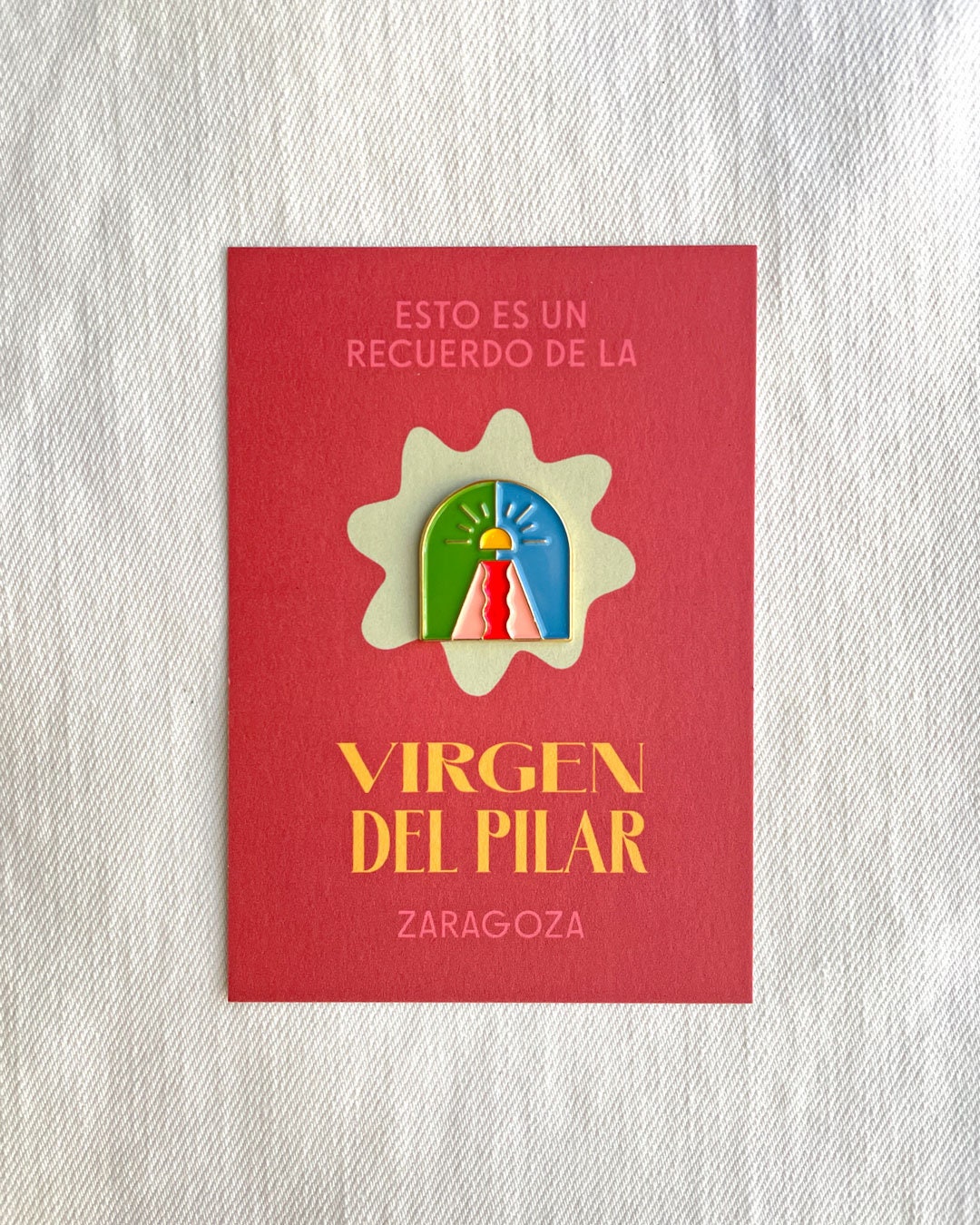 The Virgin Enamel Metal Pin - Etsy
