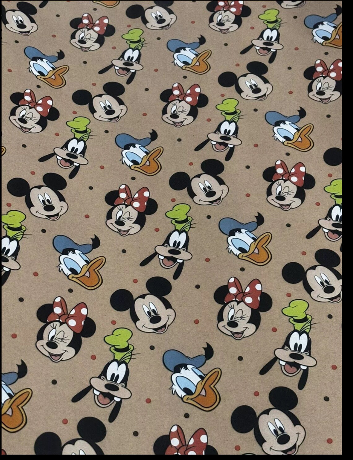 Micky Minnie Mouse 2m Sheet - Etsy