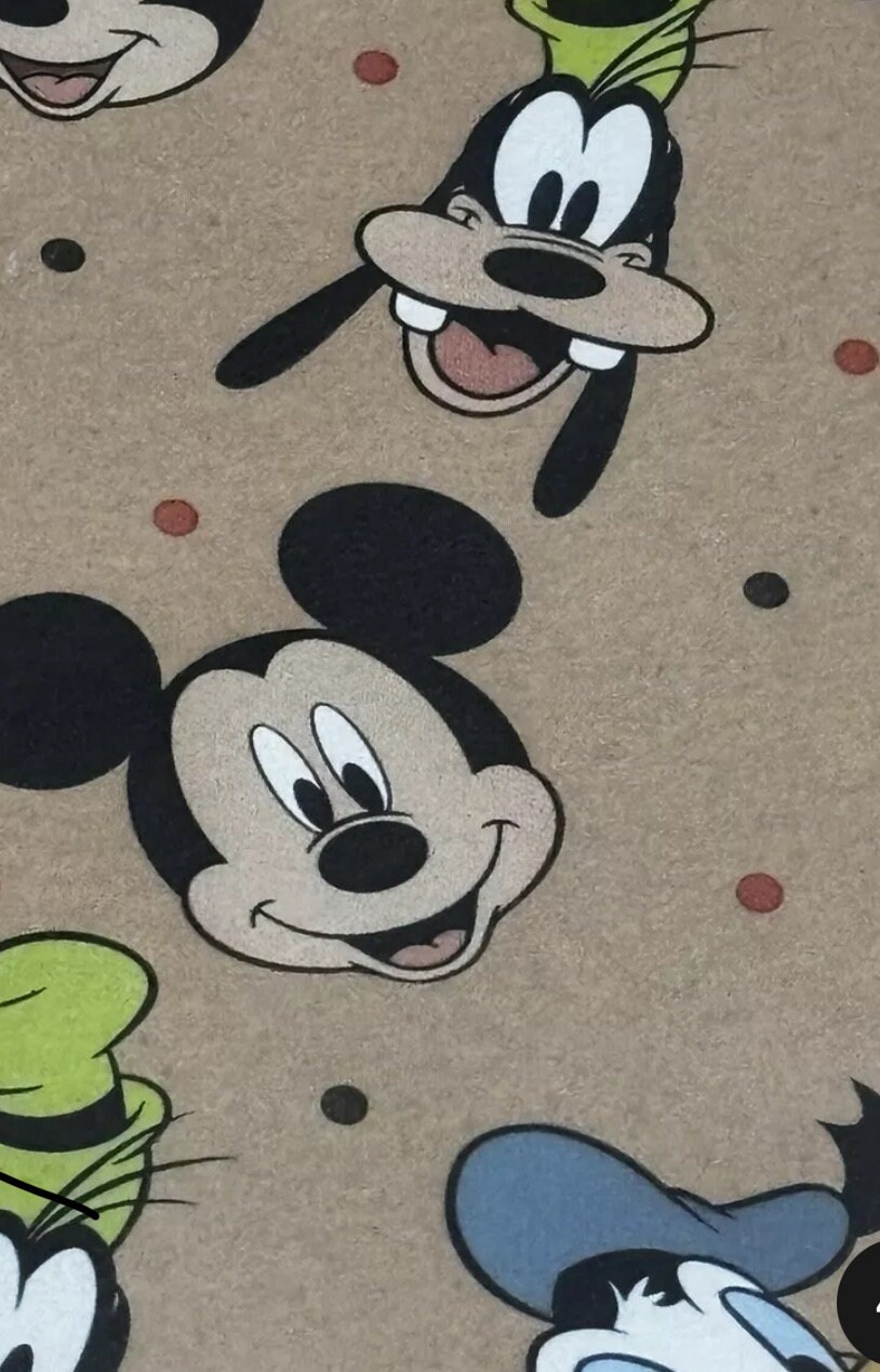 Micky Minnie Mouse 2m Sheet - Etsy