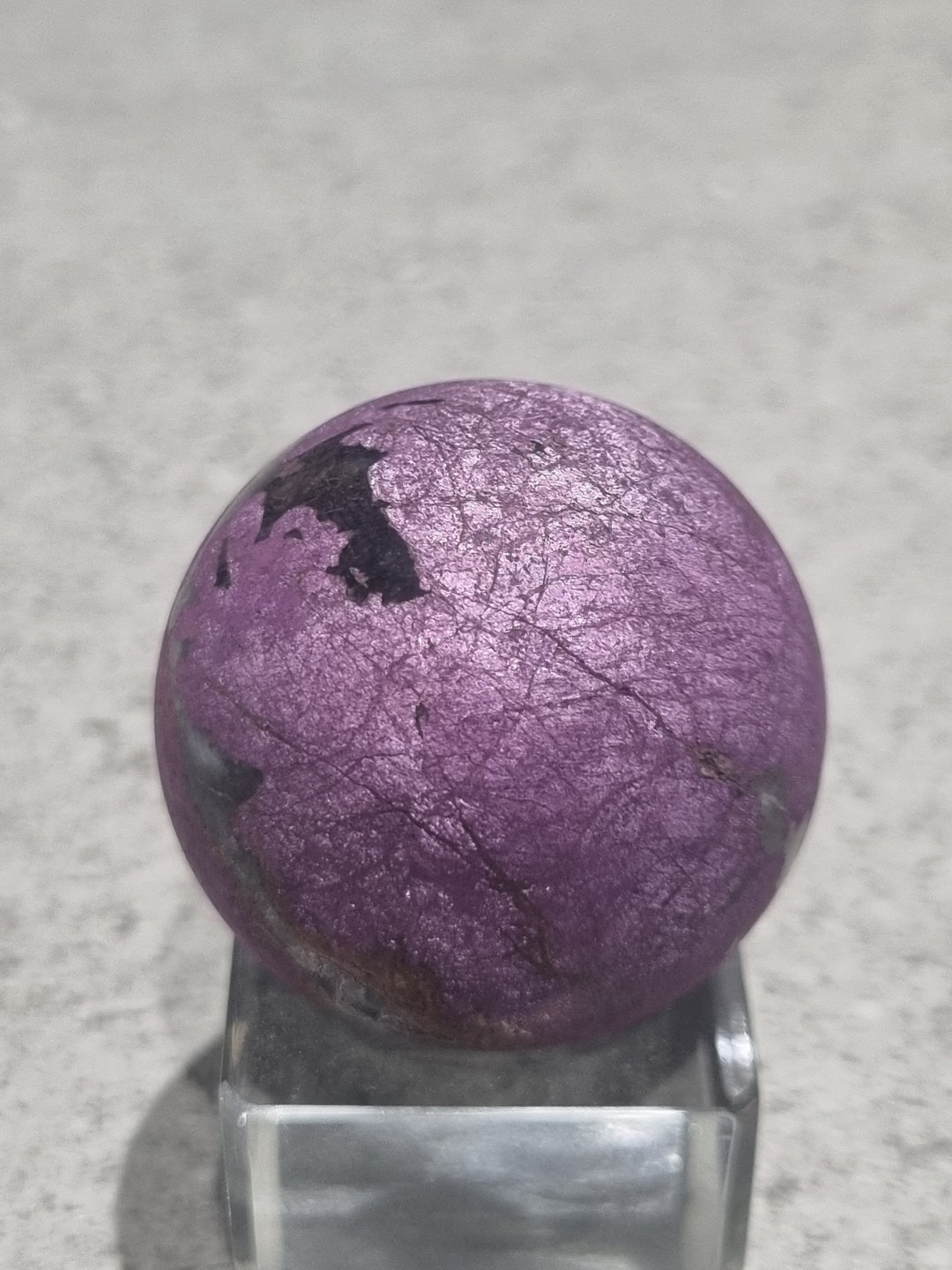 Awesome Rare Velvet Purpurite Sphere 79g - Etsy