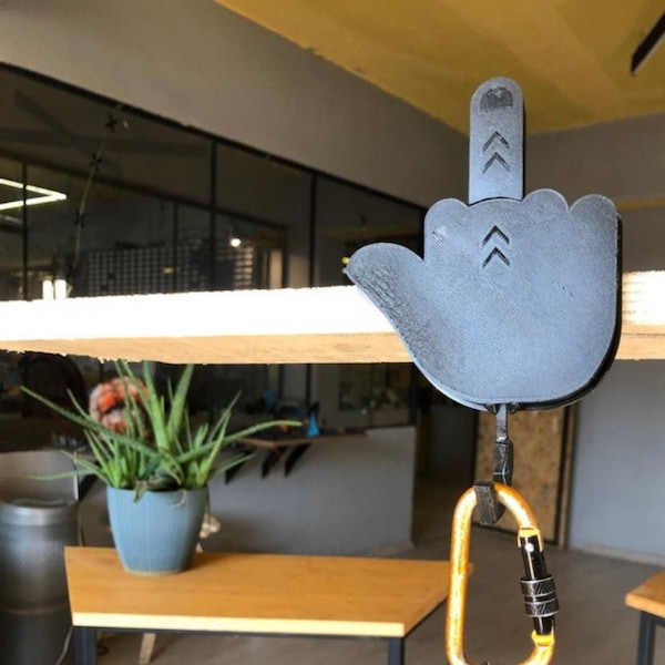 Middle Finger Key Holder - Etsy