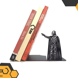Star Wars Set Metal Bookend / Book Support / Dark Side / Decoration ...