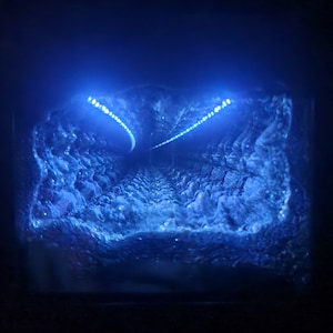 Infinity Mirror Shadowbox Creepy Cavern, 6x6 Mirror - Etsy