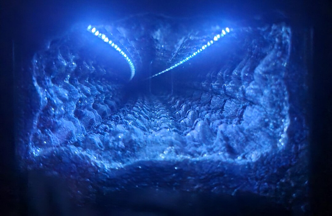 Infinity Mirror Shadowbox Creepy Cavern, 6x6 Mirror - Etsy