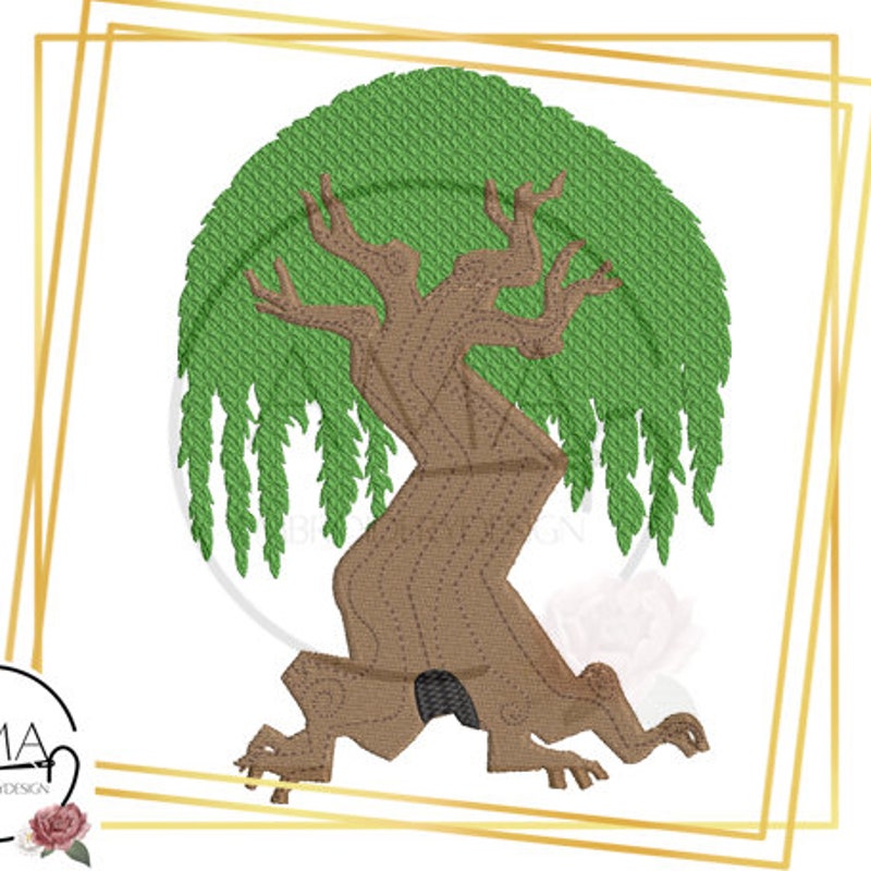 Willow Tree Embroidery - Etsy