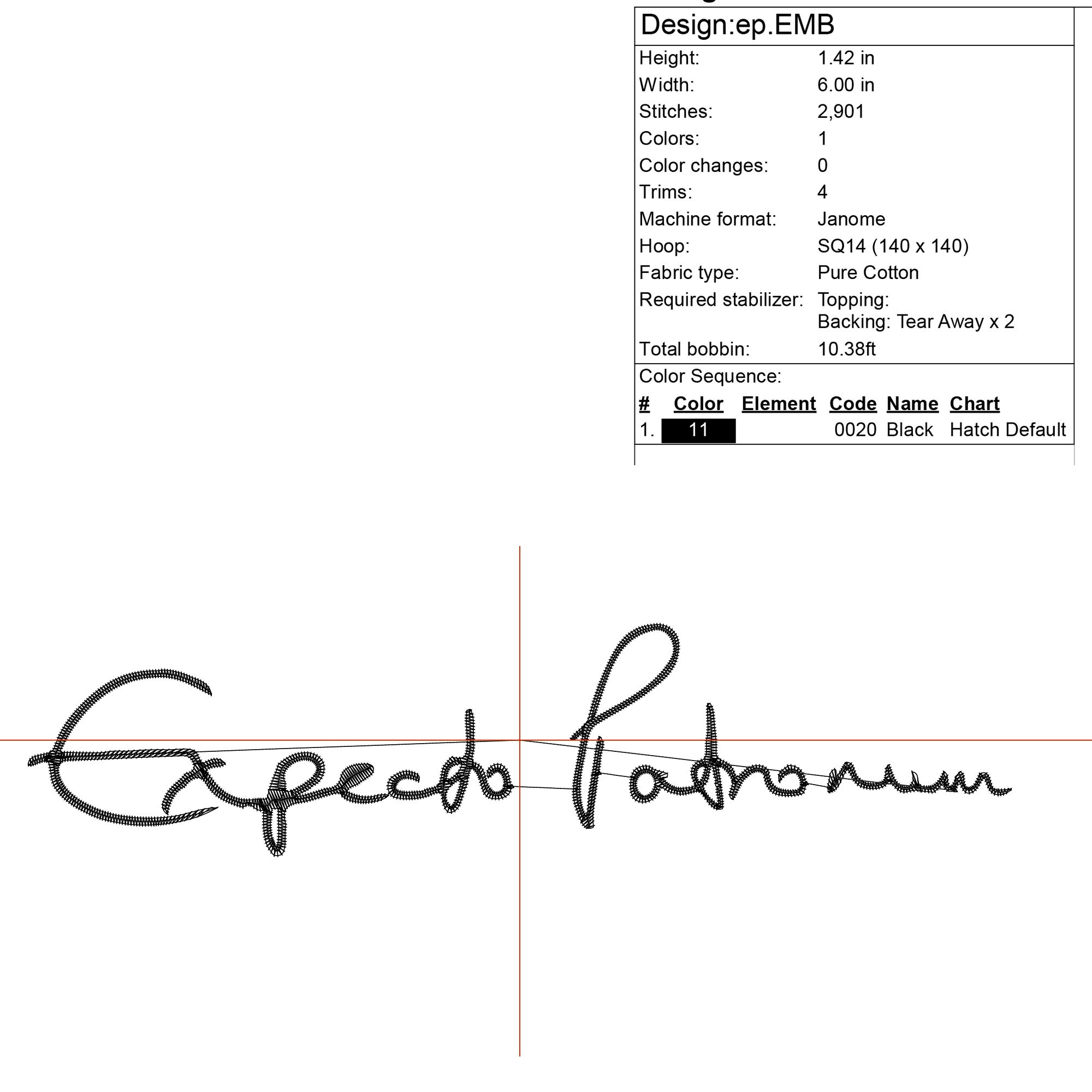 Expecto Spell Embroidery Design - Wizarding School for Witches and ...
