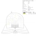 Magic School Castle at Night in a Book Embroidery Design - Wizarding ...