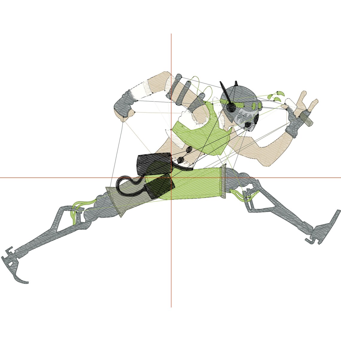 Octane Runs Machine Embroidery Design 3 Sizes Available - Etsy