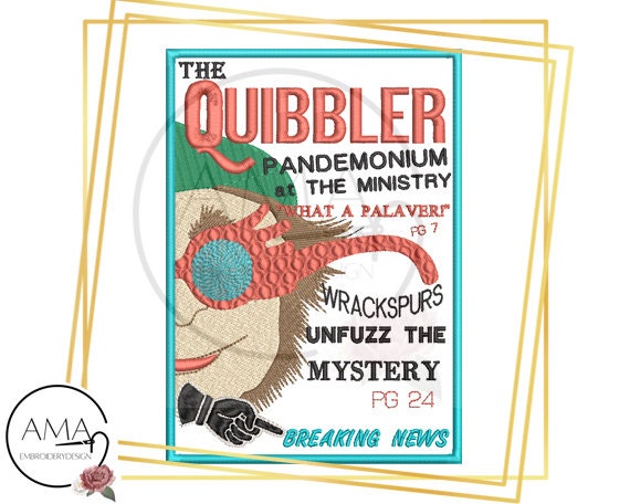 Quibbler Magazine Two Sided Cover And Interior Pages Etsy Issues Of