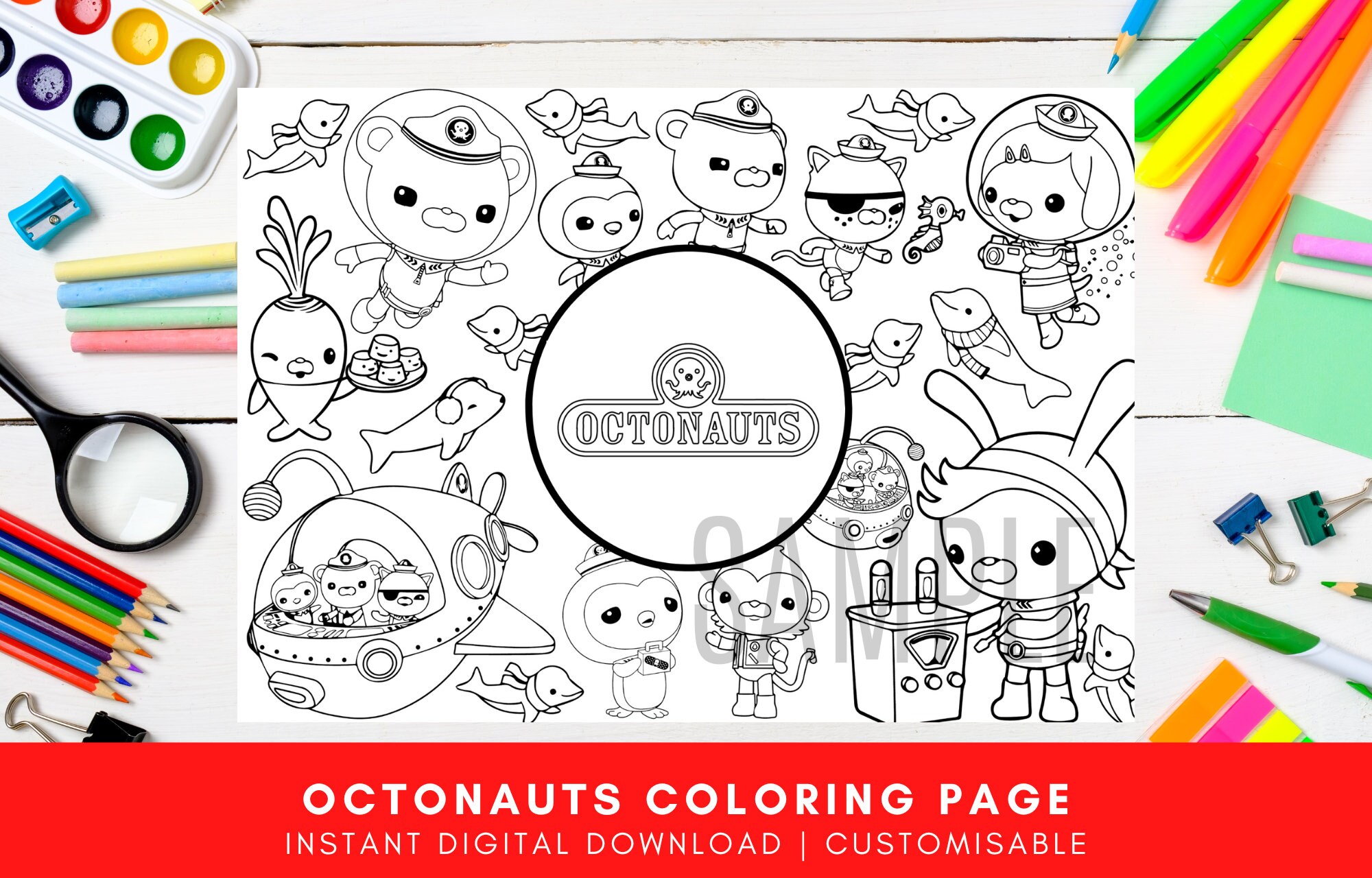 Octonauts Coloring Page