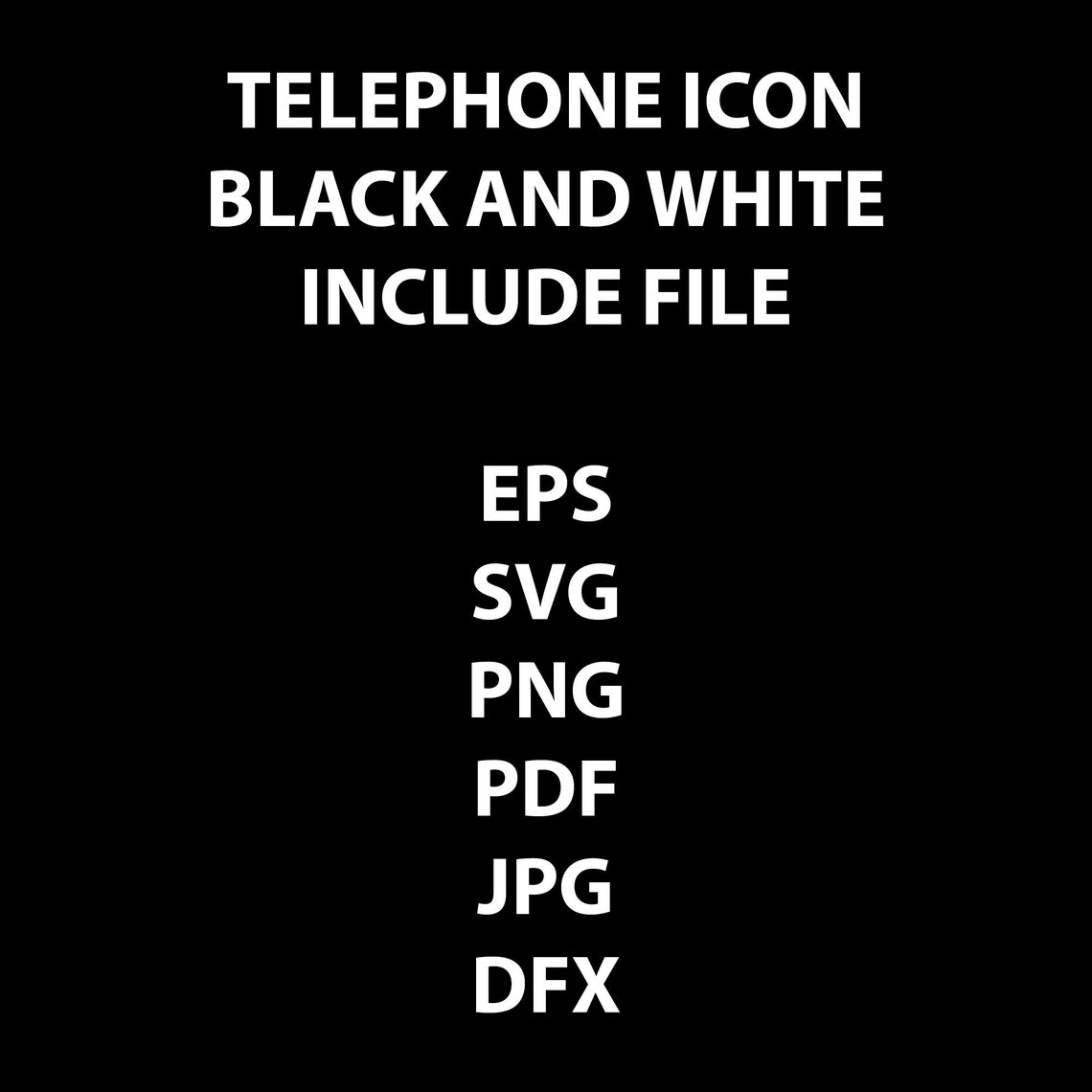 Telephone SVG, Social Media SVG, Social Media Icon, Telephone Cricut ...