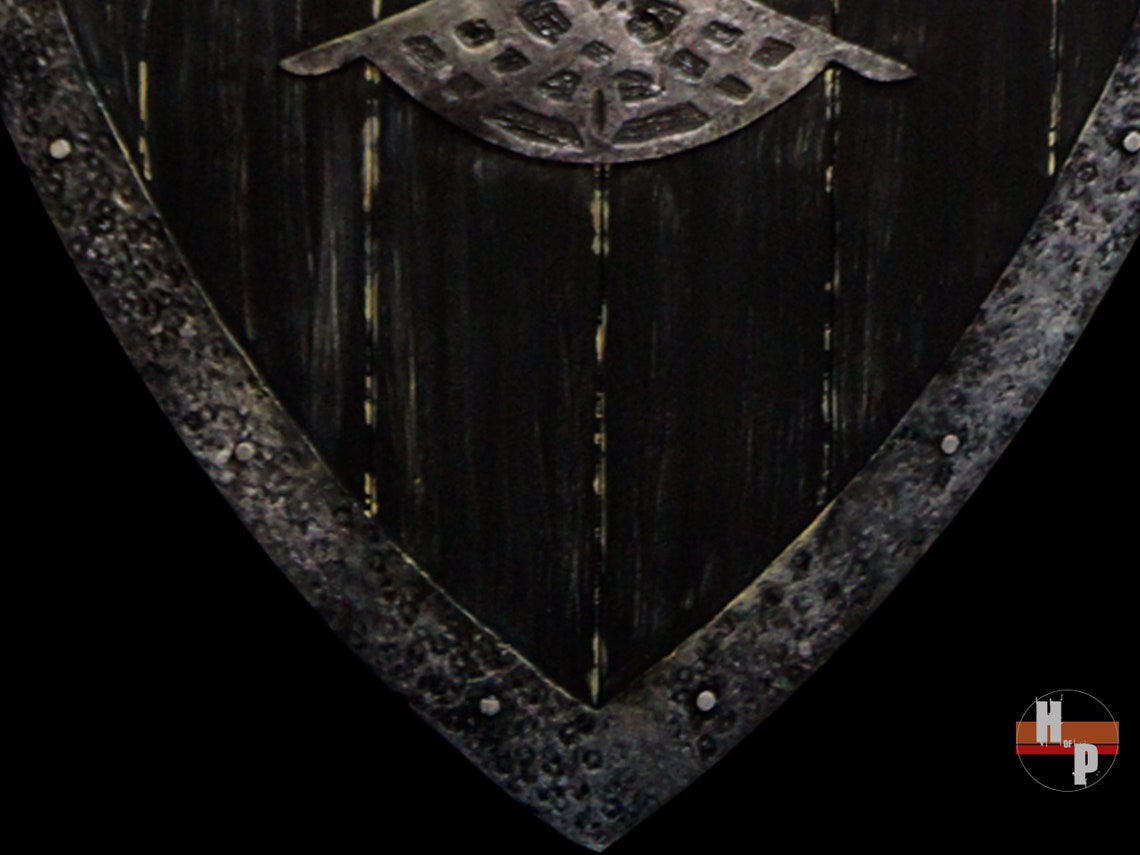 DIY Gondor War Shield Template | LOTR 2nd Age Gondorian Shield Pattern ...
