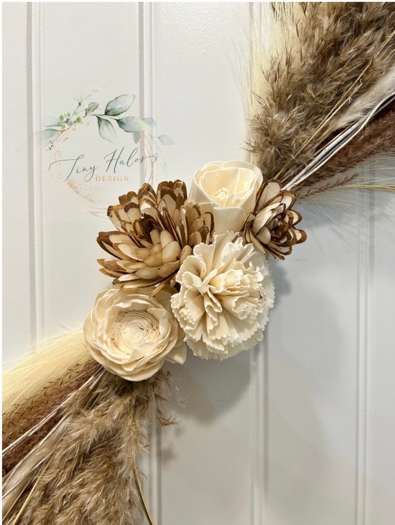 Bohemian Wreath Year Round Wreath Boho Wreath Hoop Wreath - Etsy