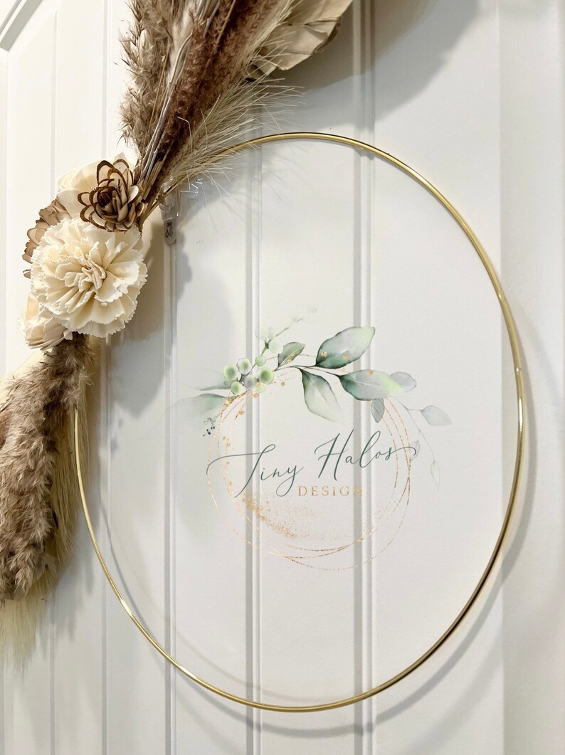 Bohemian Wreath Year Round Wreath Boho Wreath Hoop Wreath - Etsy