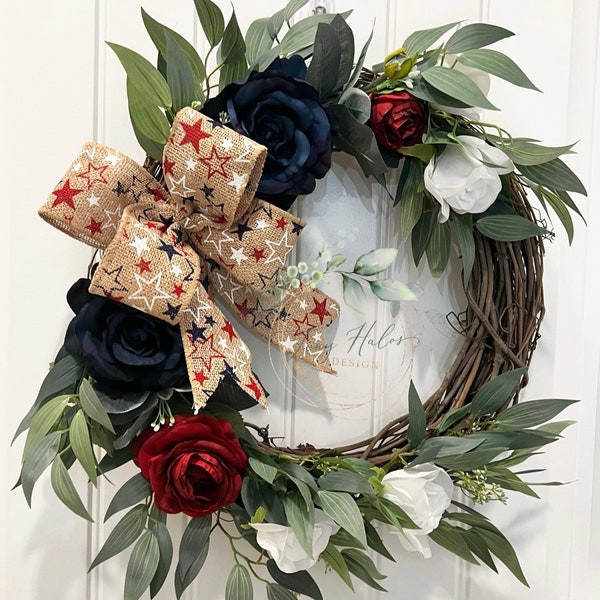 Veterans Day Wreath - Etsy