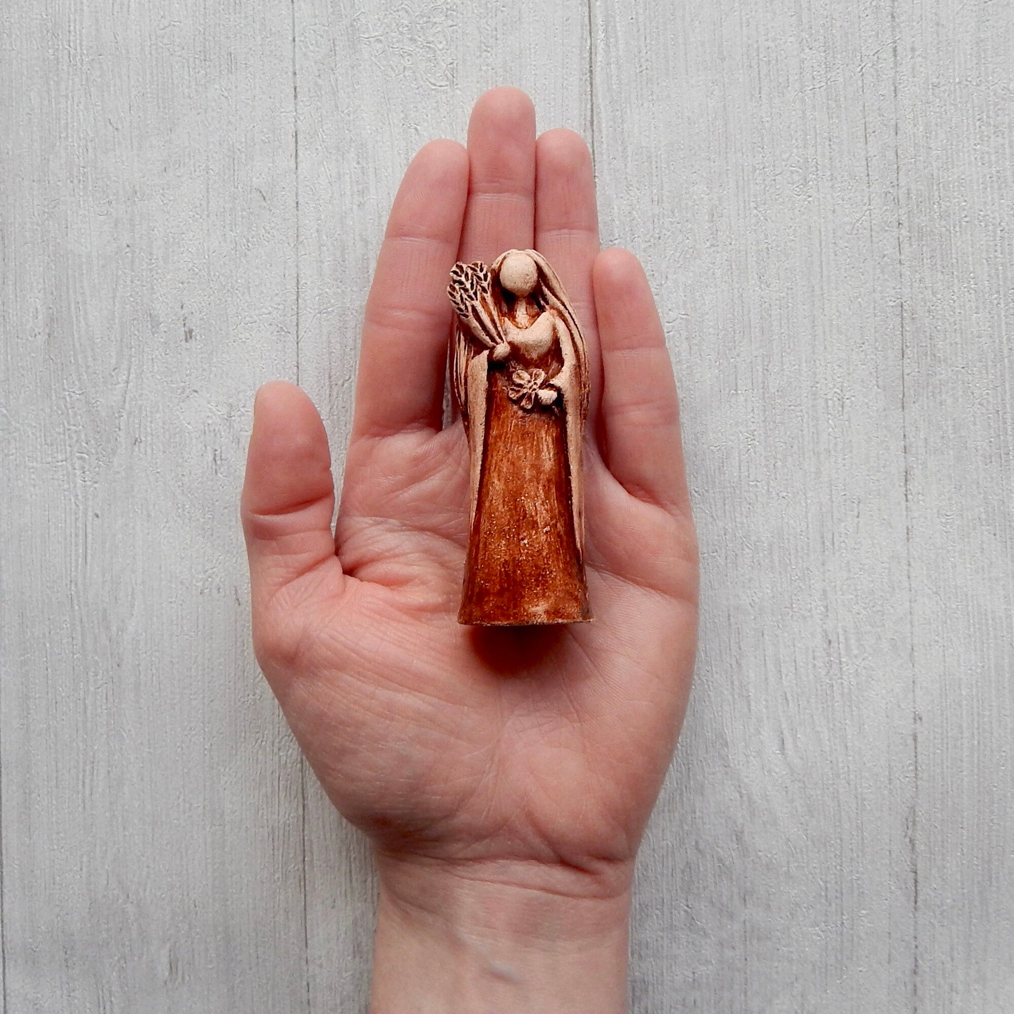 Persephone Statue Goddess Figurine From Clay / Handmade - Etsy