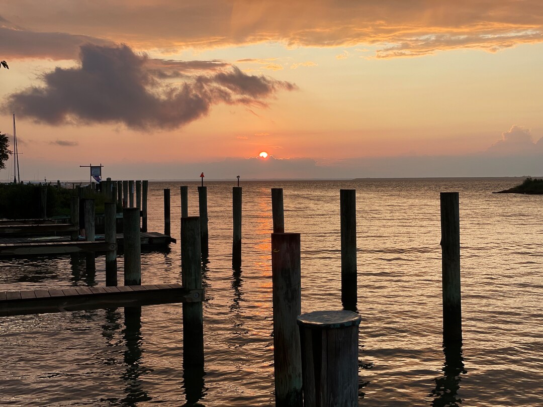 Sunset on the Eastern Shore - Etsy