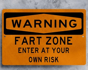 I Love to Fart Warning Sign Farter Joke Signs Funny - Etsy
