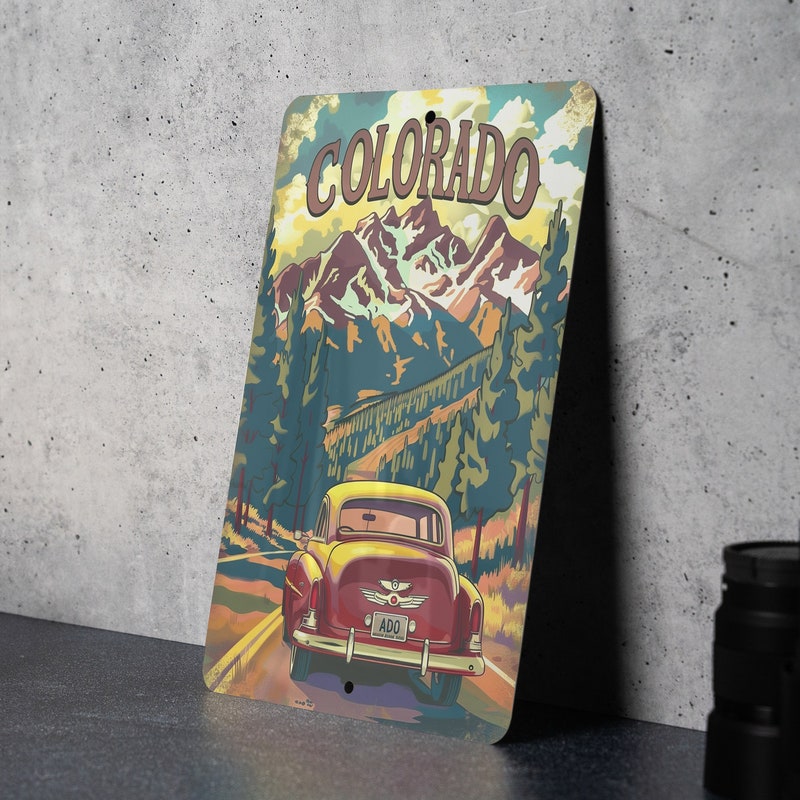Colorado Metal Wall Art - Etsy